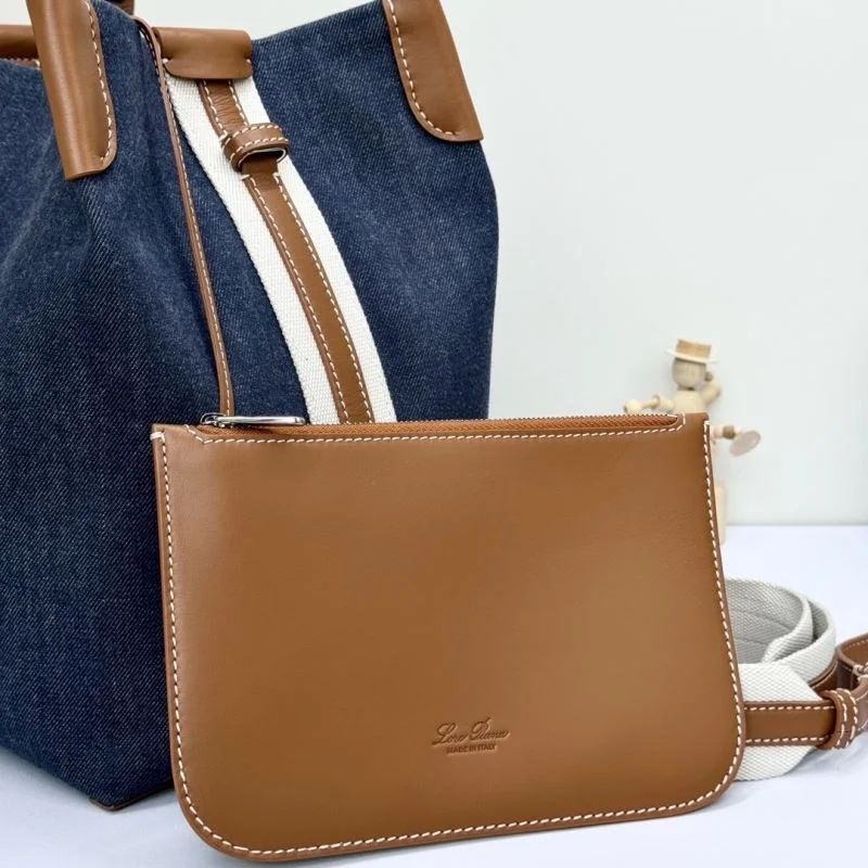 Genuine Loro Piana Bucket Bags