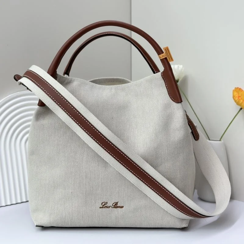 Value-priced Loro Piana Bucket Bags