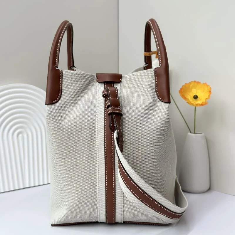 Value-priced Loro Piana Bucket Bags