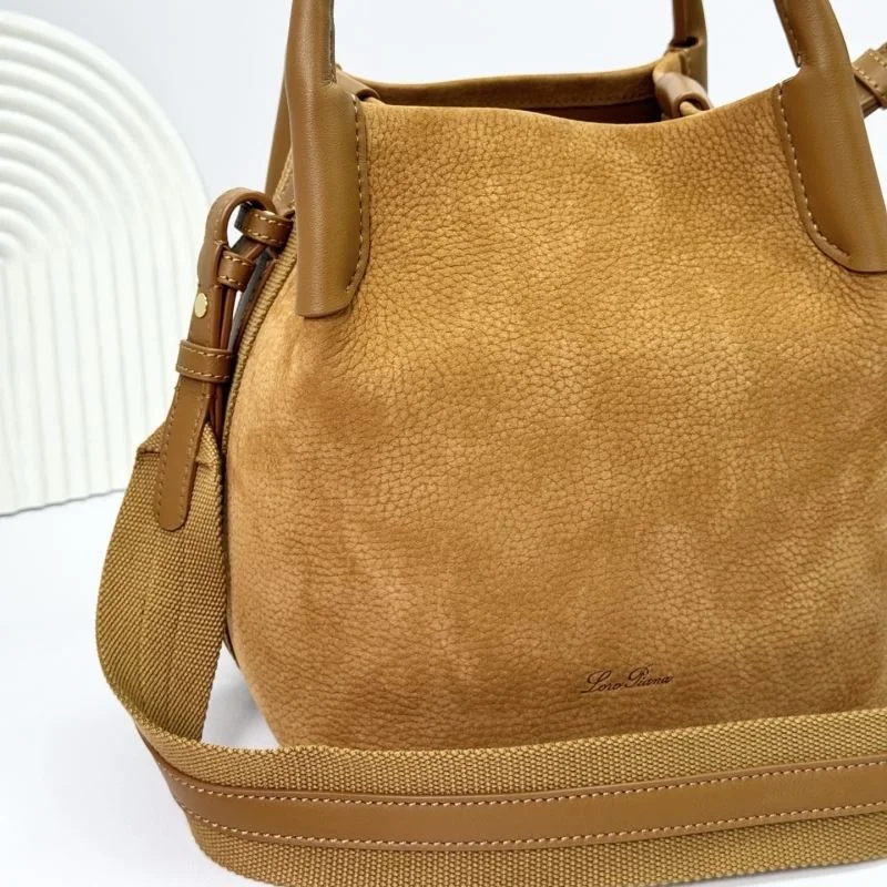 Real Loro Piana Bucket Bags