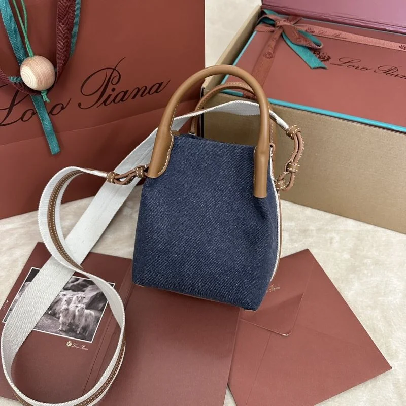 Precise copy Loro Piana Bucket Bags