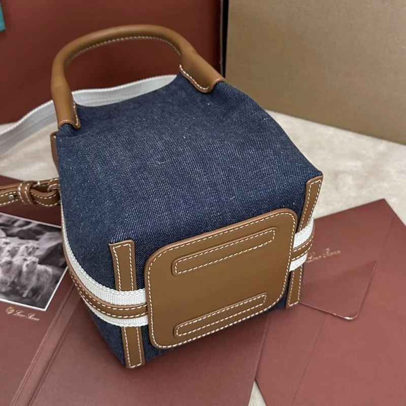 Precise copy Loro Piana Bucket Bags
