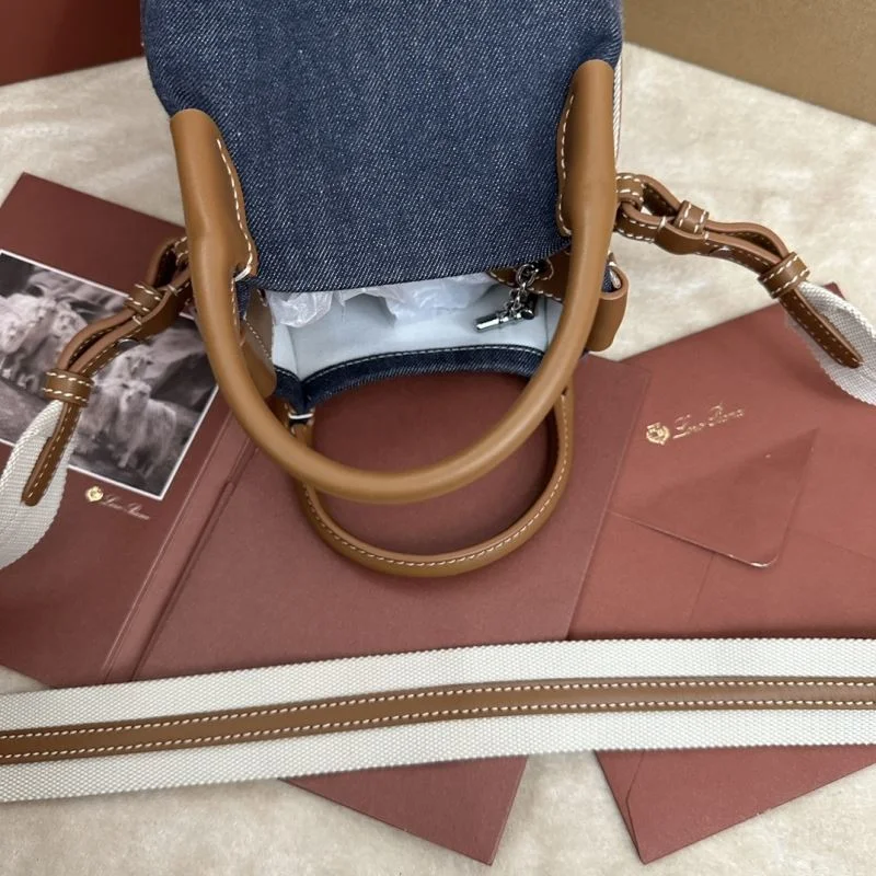 Precise copy Loro Piana Bucket Bags
