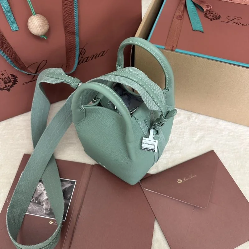 Value-priced Loro Piana Bucket Bags