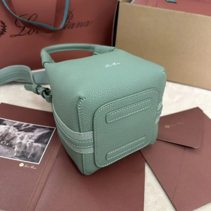 Value-priced Loro Piana Bucket Bags