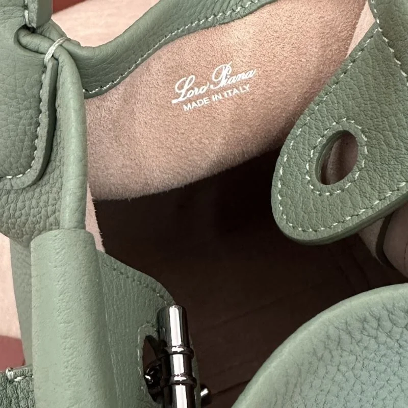 Value-priced Loro Piana Bucket Bags