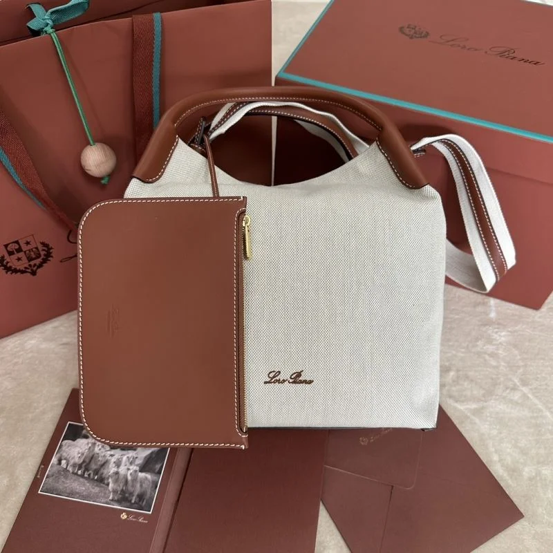 Brand-original Loro Piana Bucket Bags