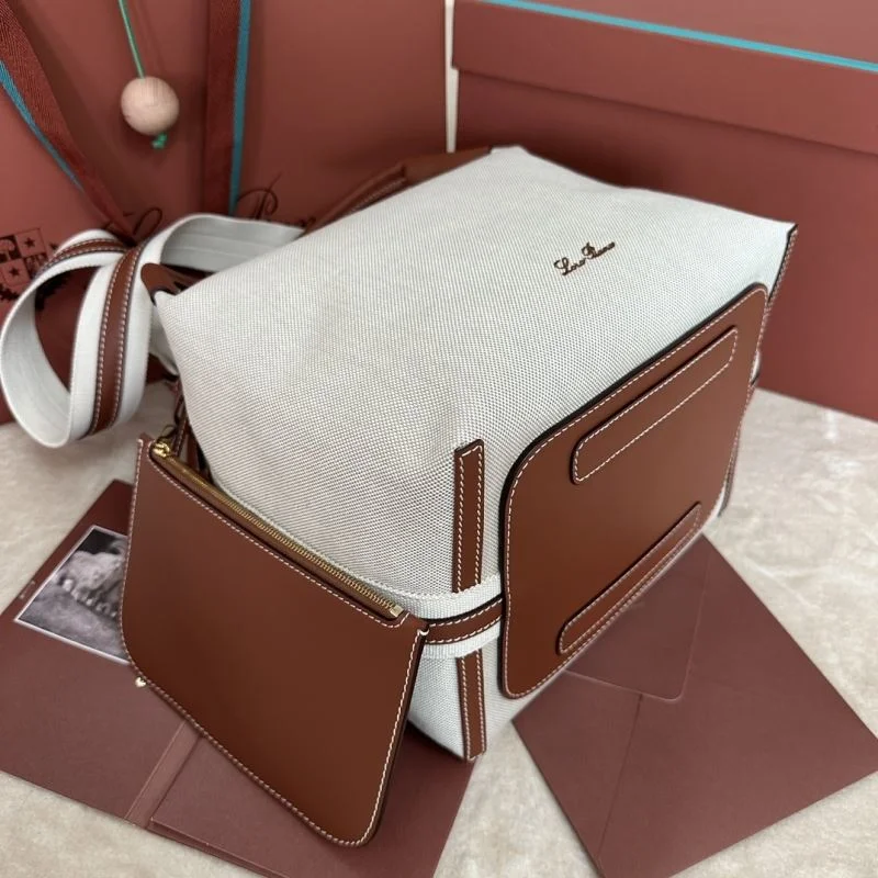 Brand-original Loro Piana Bucket Bags