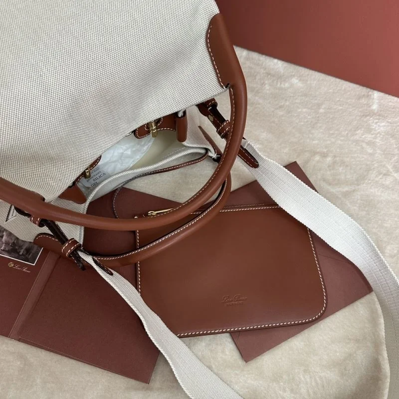 Brand-original Loro Piana Bucket Bags