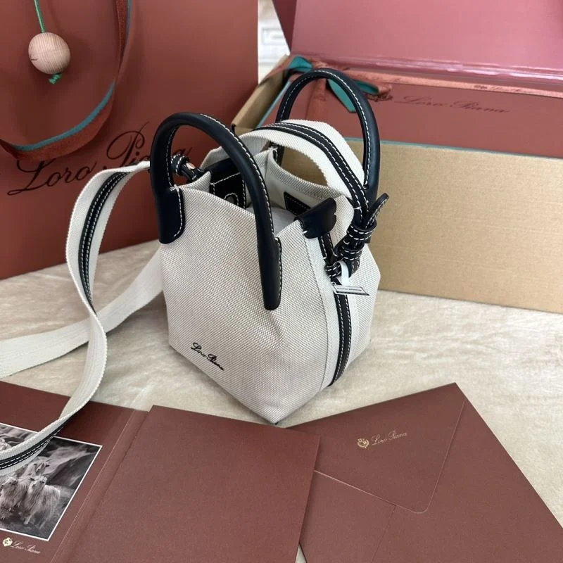 Brand-original Loro Piana Bucket Bags