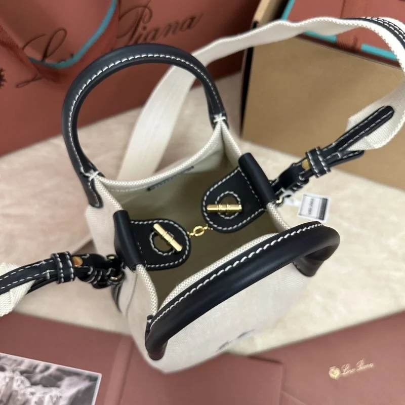 Brand-original Loro Piana Bucket Bags