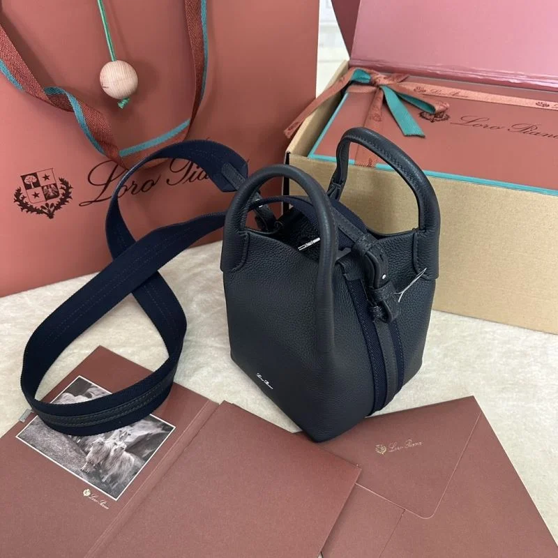 Real Loro Piana Bucket Bags