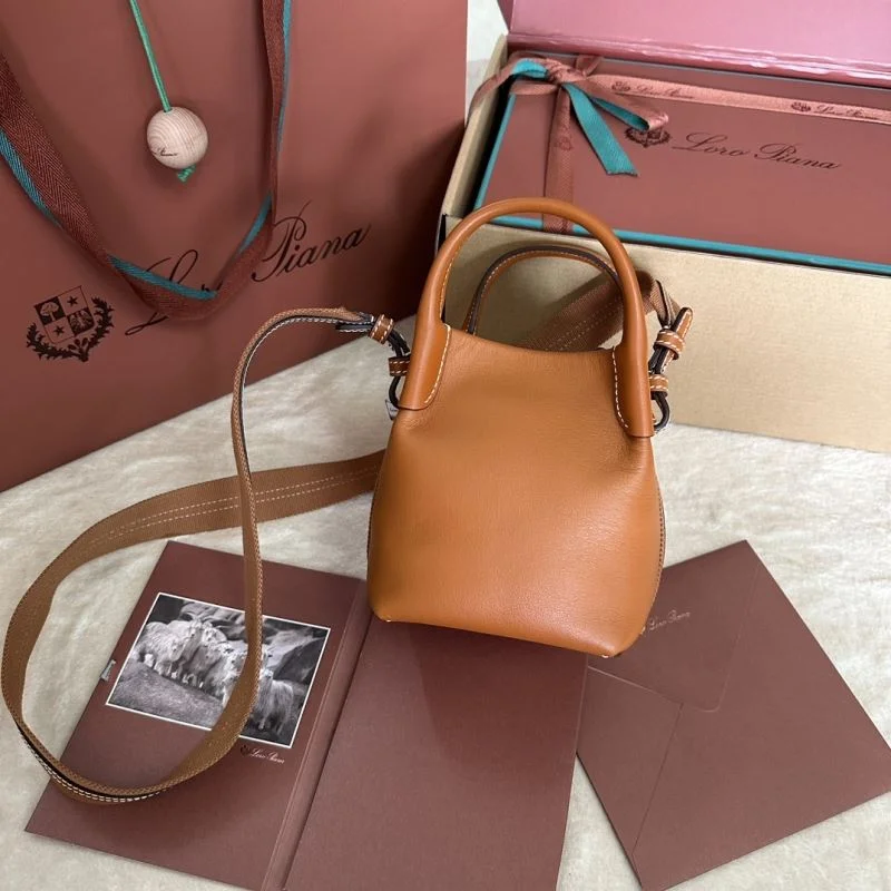 Genuine Loro Piana Bucket Bags