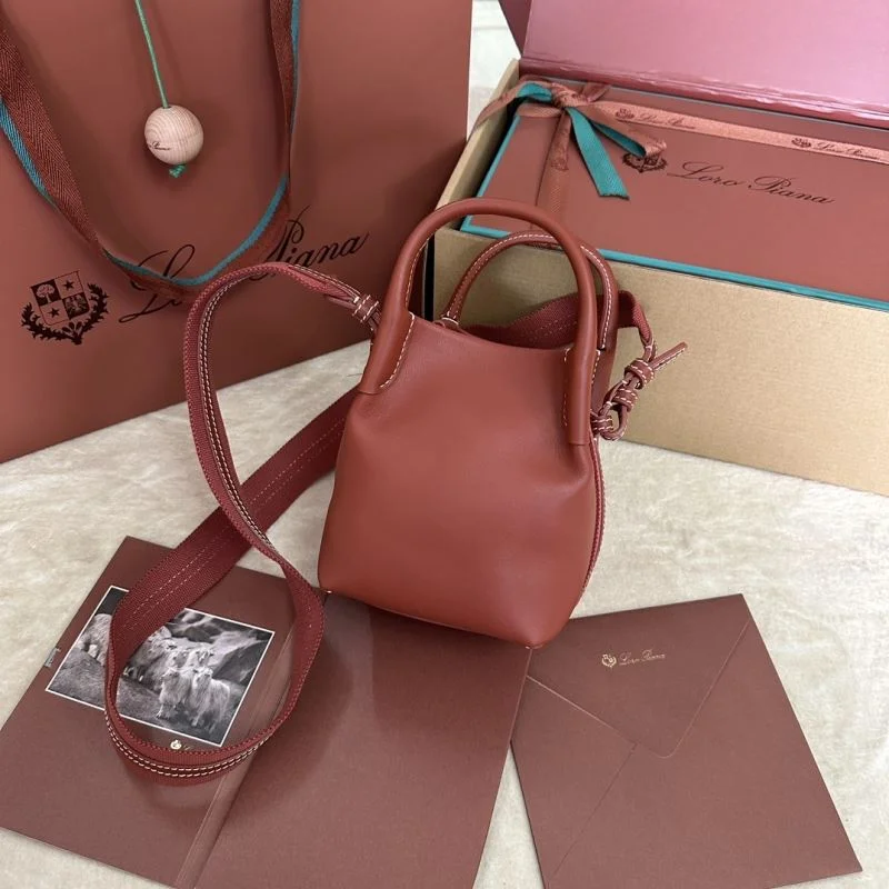 Genuine Loro Piana Bucket Bags