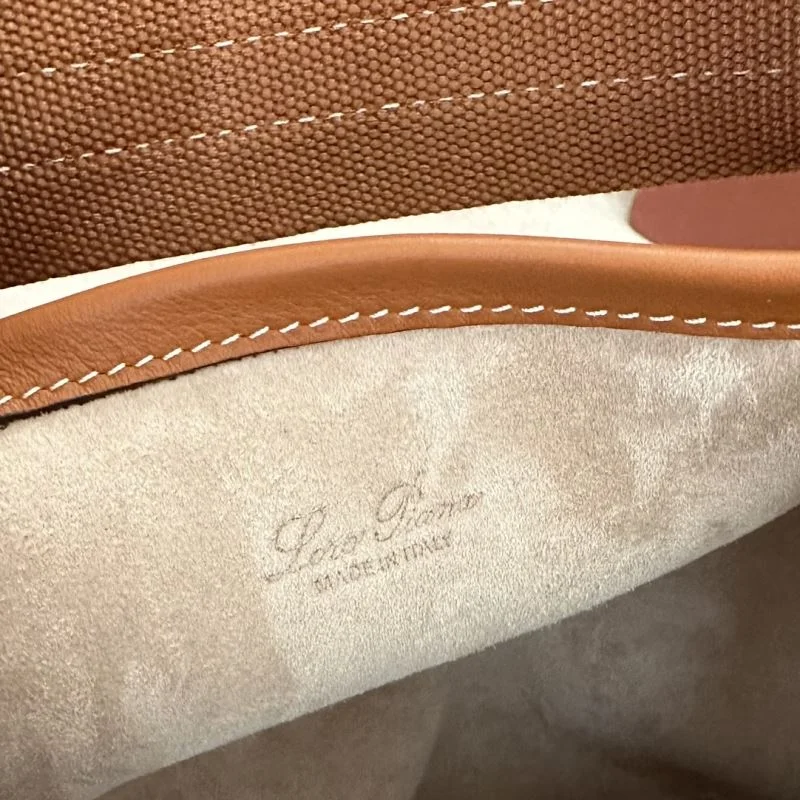 Brand-authenticated Loro Piana Bucket Bags