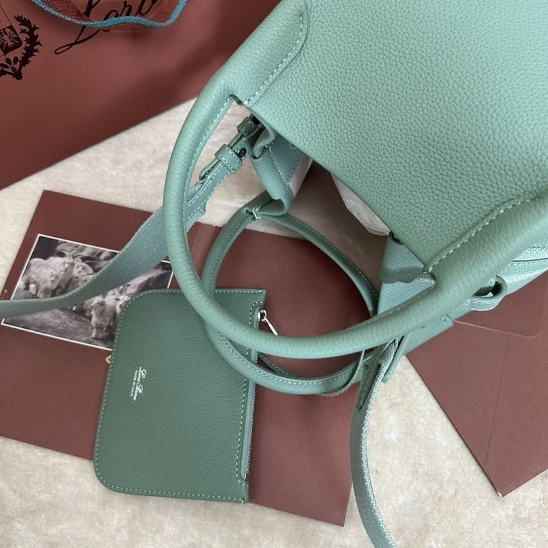 Brand-authenticated Loro Piana Bucket Bags