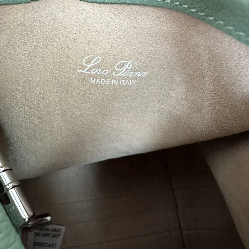 Brand-authenticated Loro Piana Bucket Bags