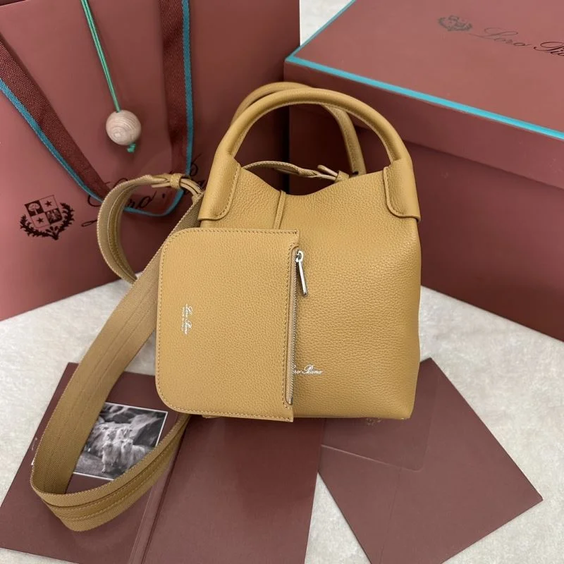 Brand-original Loro Piana Bucket Bags