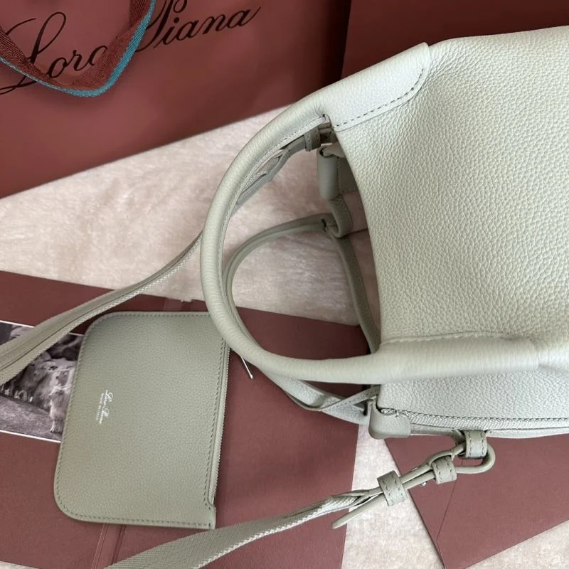 Brand-authenticated Loro Piana Bucket Bags