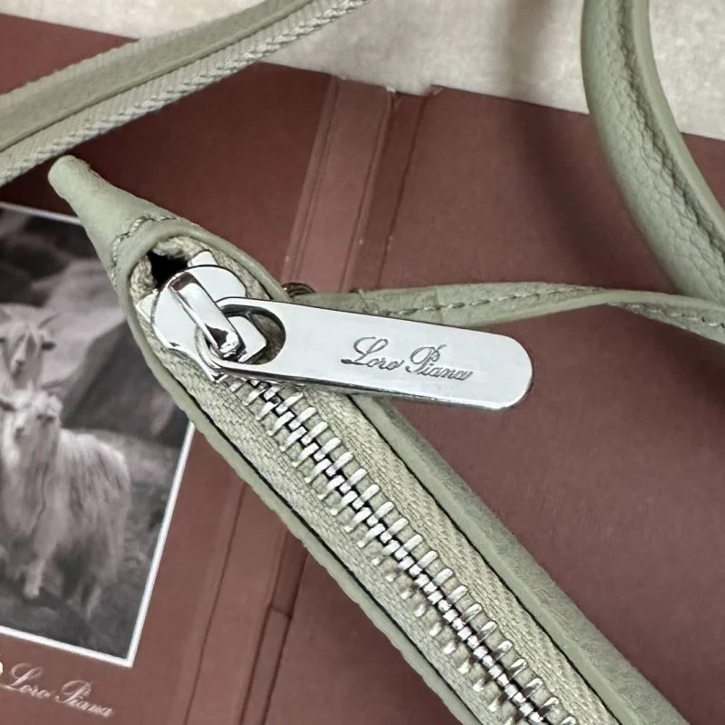 Brand-authenticated Loro Piana Bucket Bags