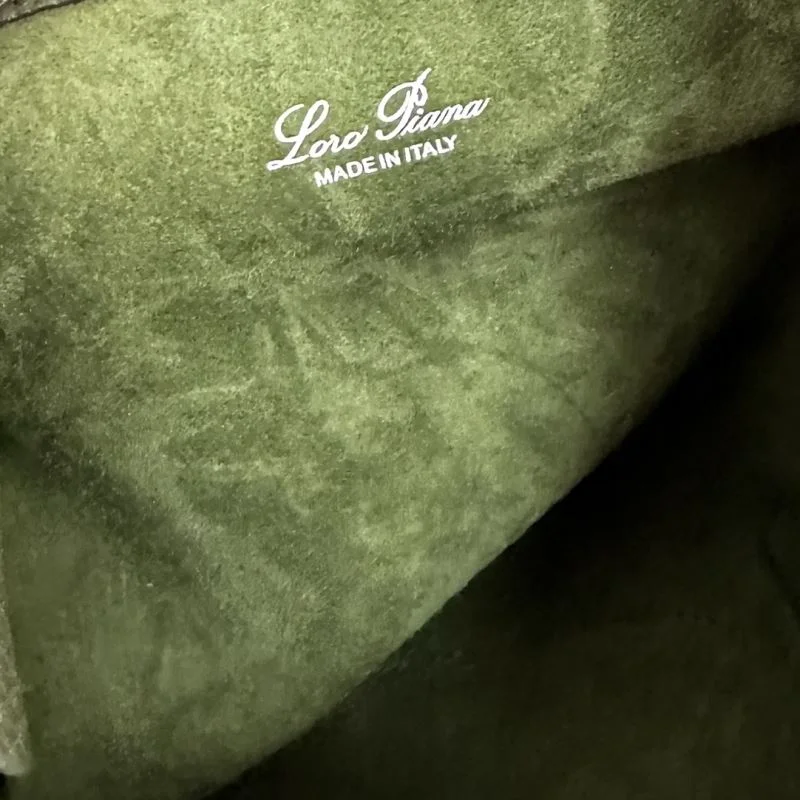 Brand-authenticated Loro Piana Bucket Bags
