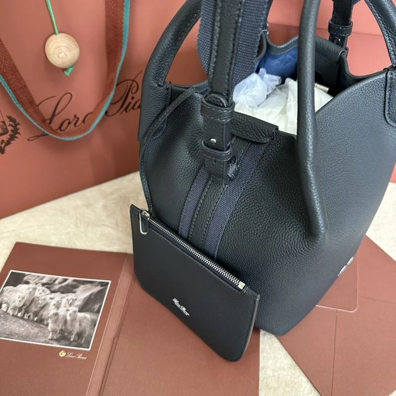 Real Loro Piana Bucket Bags