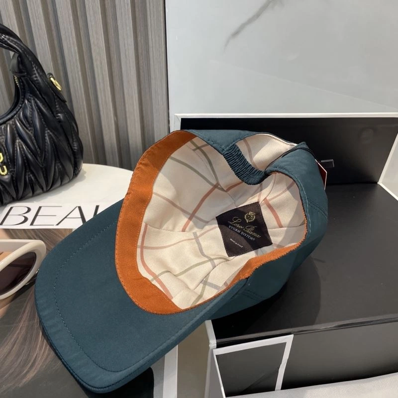 Brand-authenticated Loro Piana Caps