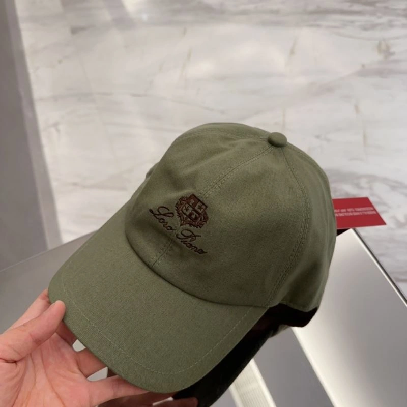 Brand-authenticated Loro Piana Caps