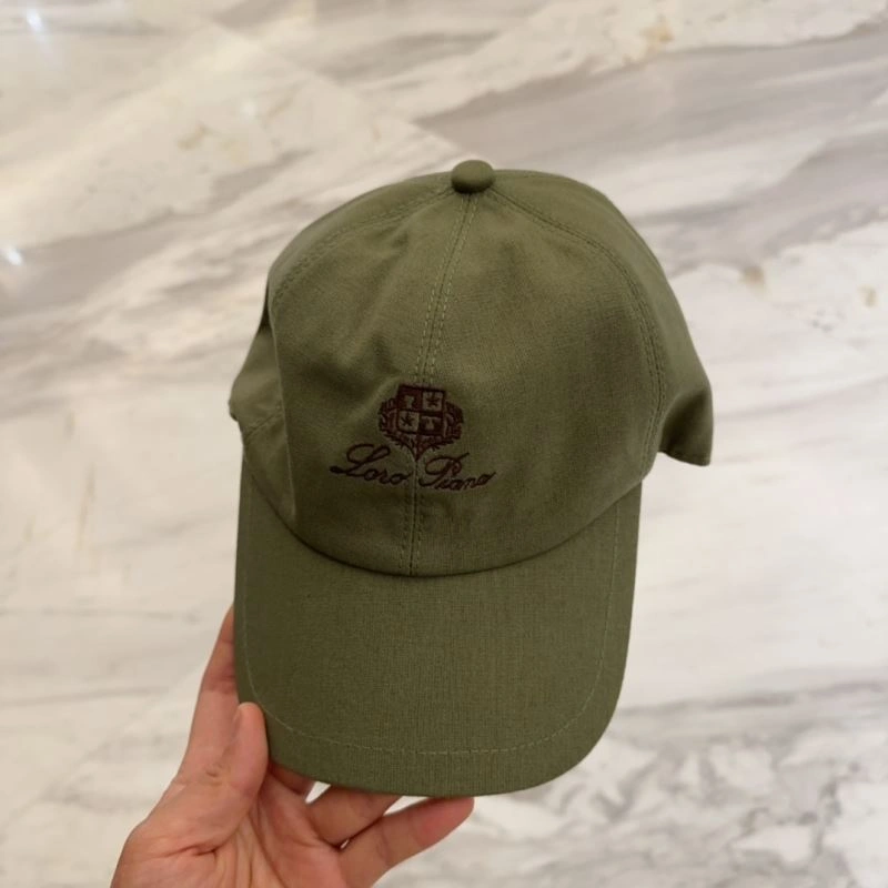 Brand-authenticated Loro Piana Caps