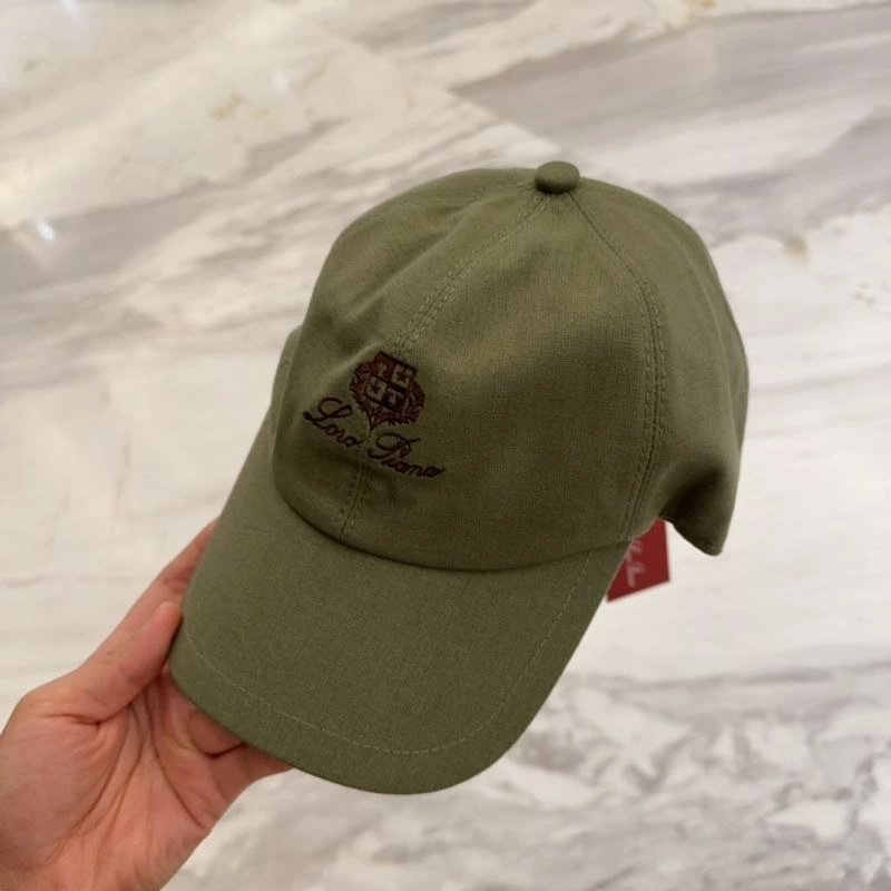 Brand-authenticated Loro Piana Caps
