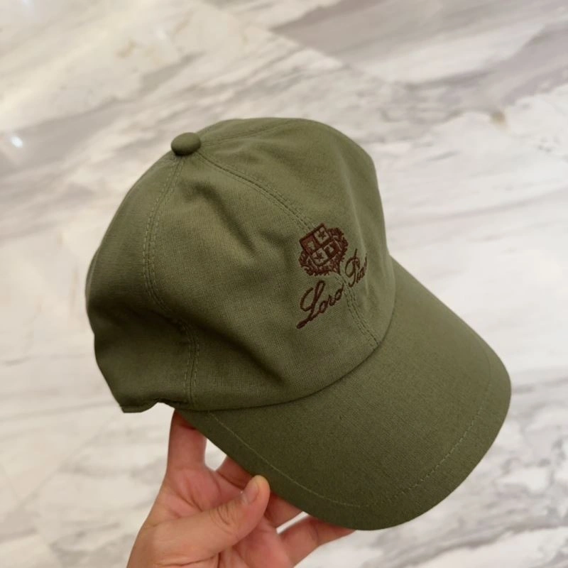 Brand-authenticated Loro Piana Caps