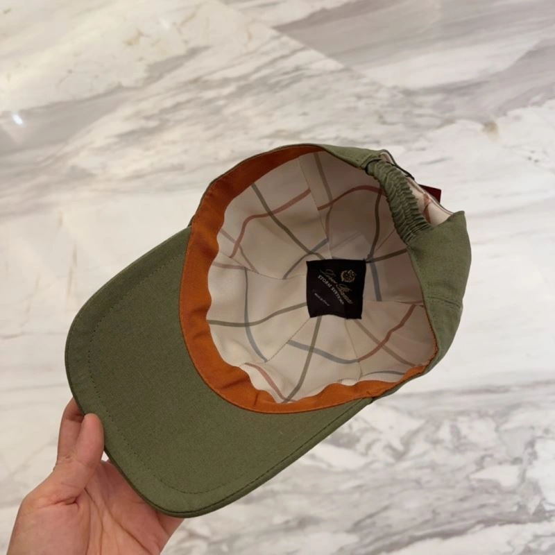 Brand-authenticated Loro Piana Caps