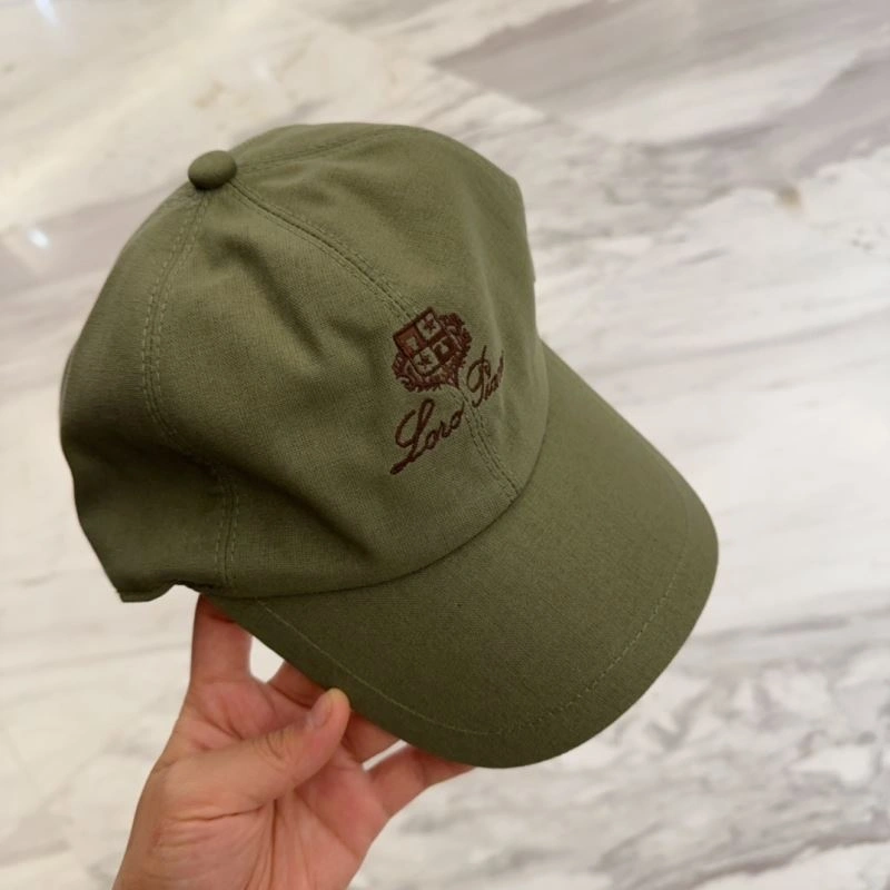 Brand-authenticated Loro Piana Caps