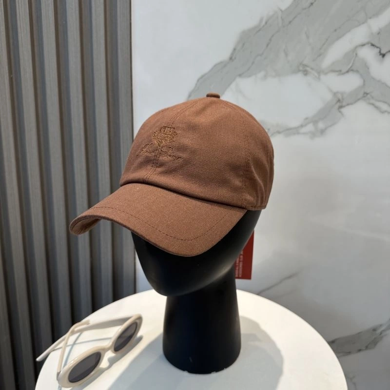 Brand-authenticated Loro Piana Caps