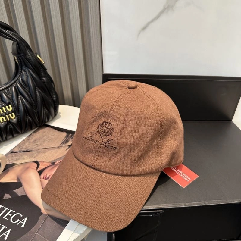 Brand-authenticated Loro Piana Caps