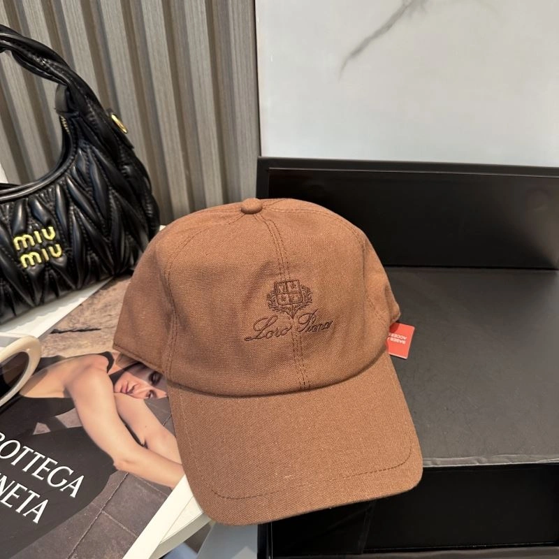 Brand-authenticated Loro Piana Caps