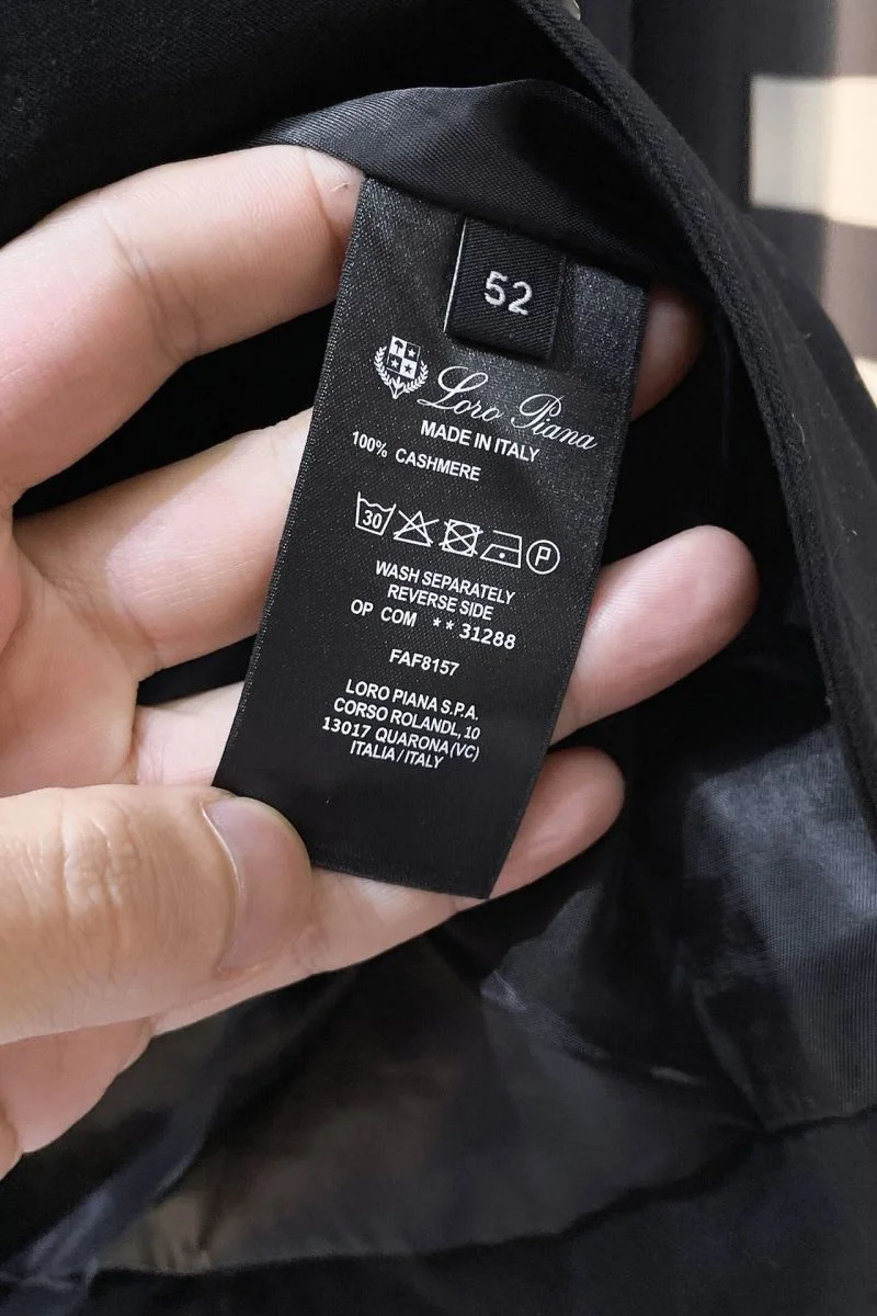 High fidelity Loro Piana Outwear