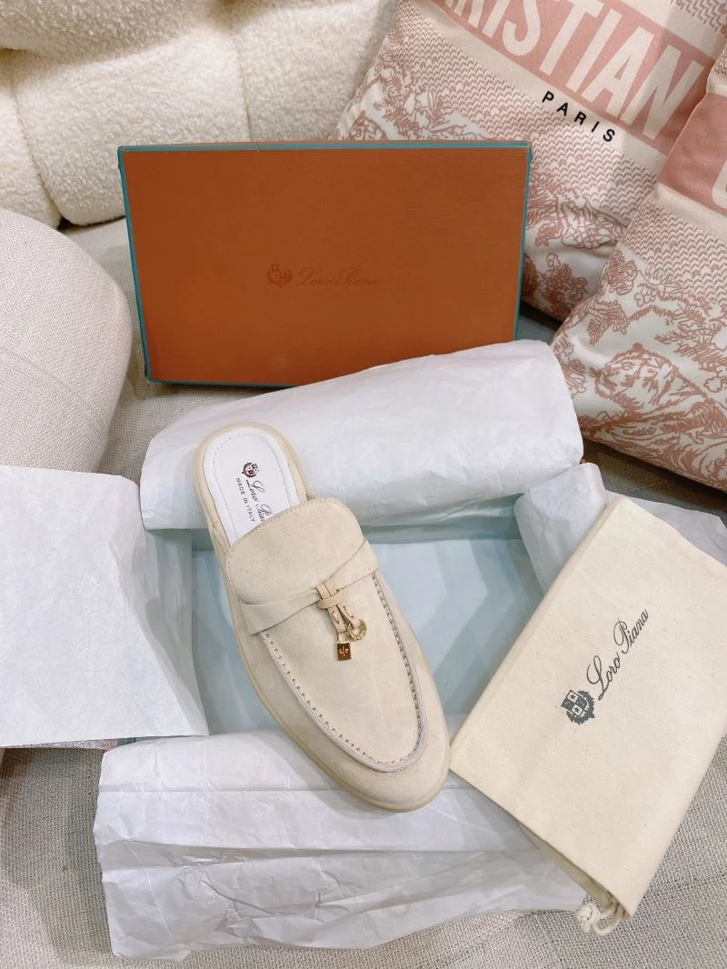Brand-authenticated Loro Piana Sandals