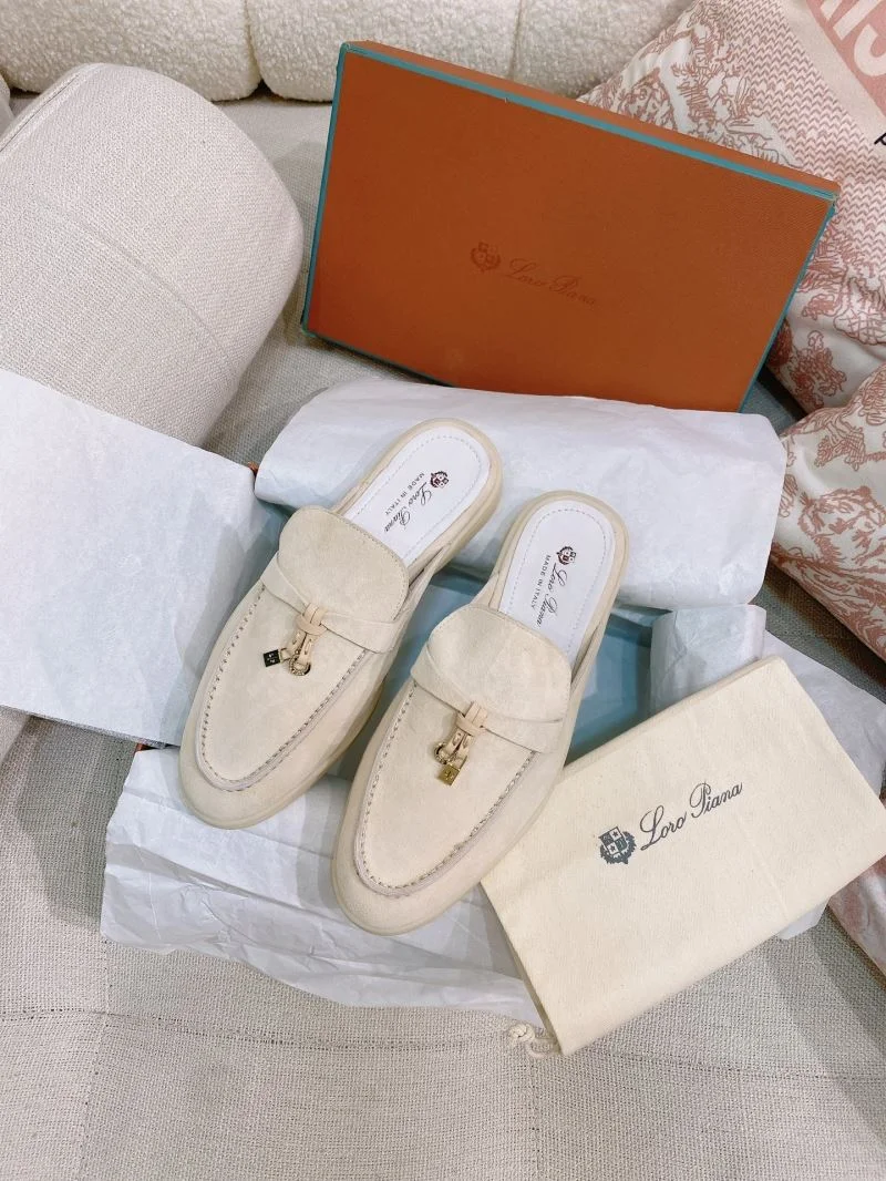 Brand-authenticated Loro Piana Sandals