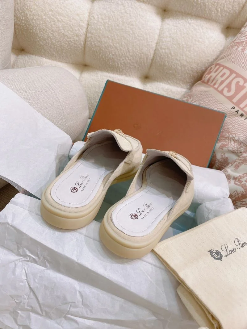 Brand-authenticated Loro Piana Sandals