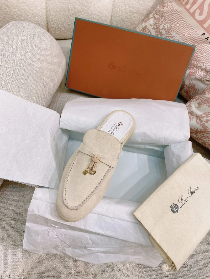 Brand-authenticated Loro Piana Sandals