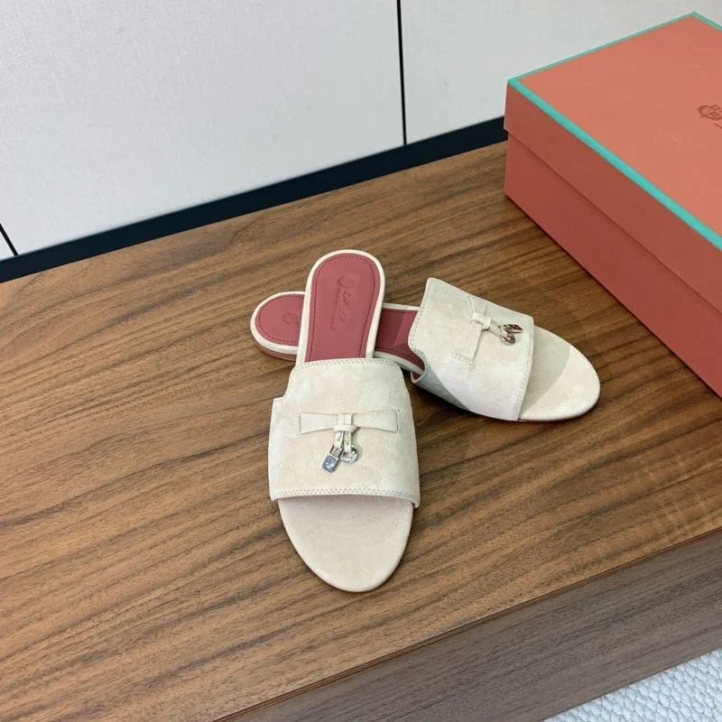 Brand-authenticated Loro Piana Sandals