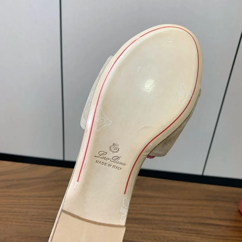 Brand-authenticated Loro Piana Sandals