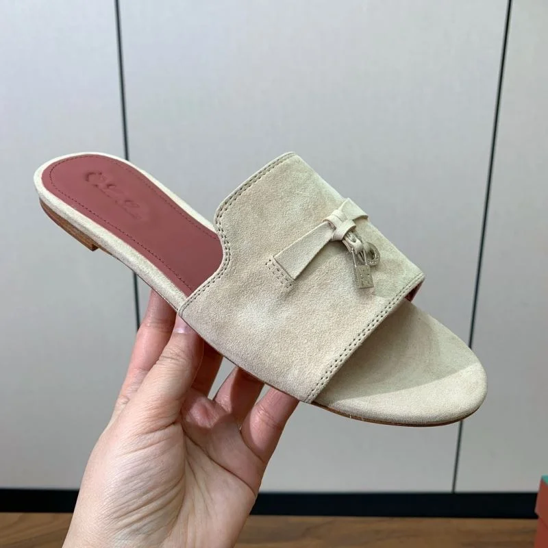 Brand-authenticated Loro Piana Sandals
