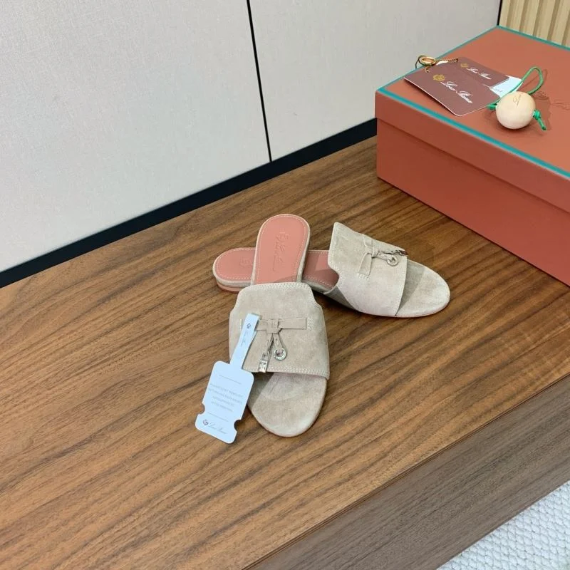 Brand-authenticated Loro Piana Sandals