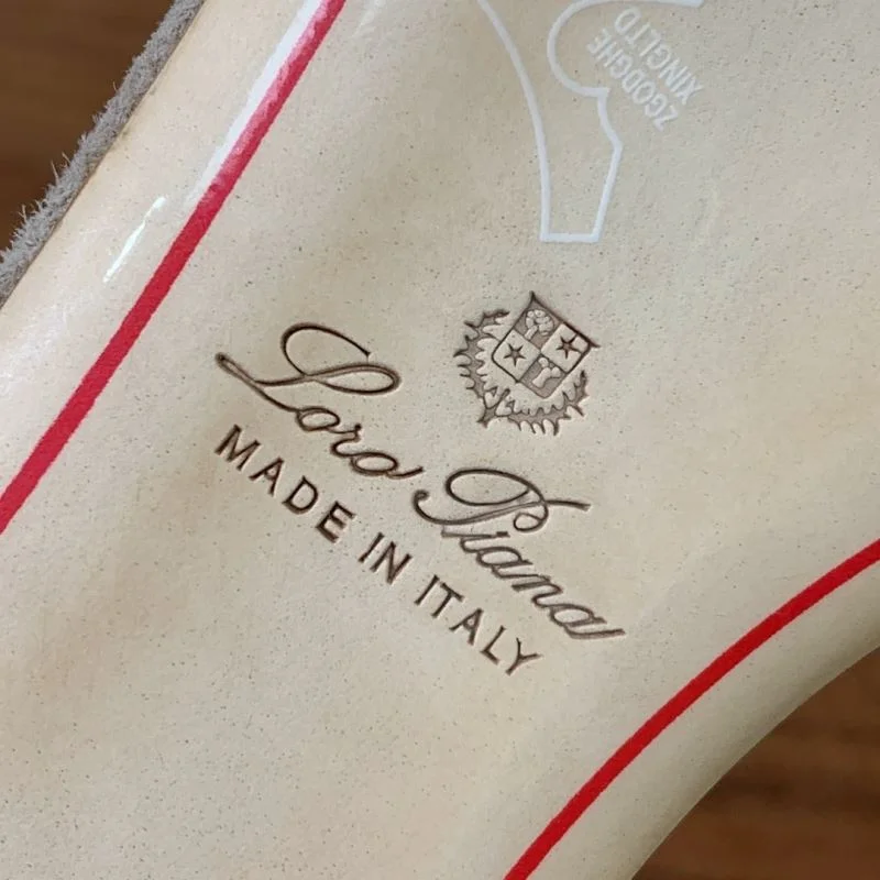 Brand-authenticated Loro Piana Sandals