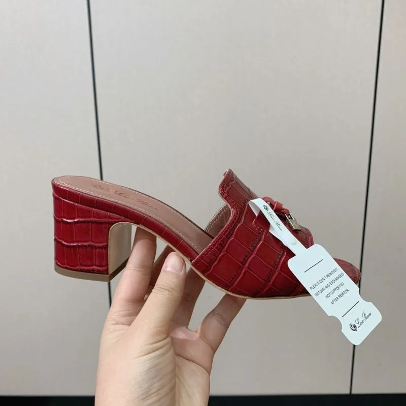 Brand-authenticated Loro Piana Sandals