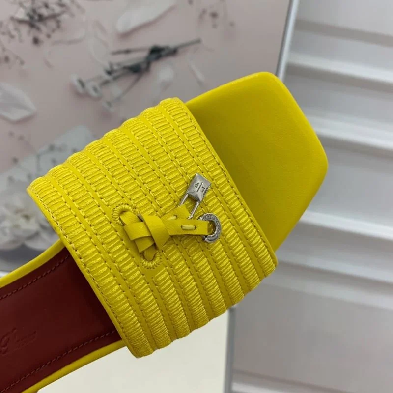 Brand-authenticated Loro Piana Sandals
