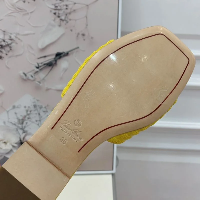 Brand-authenticated Loro Piana Sandals