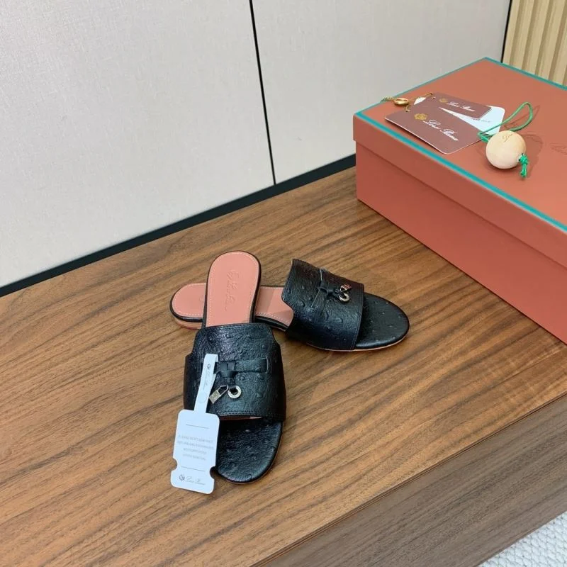 Brand-authenticated Loro Piana Sandals